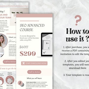 50 Mailchimp Newsletter Template Rose Gold, Canva Email Marketing ...