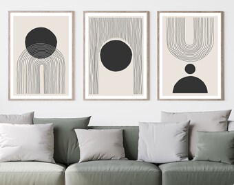 Black Frame Wall Art | Etsy