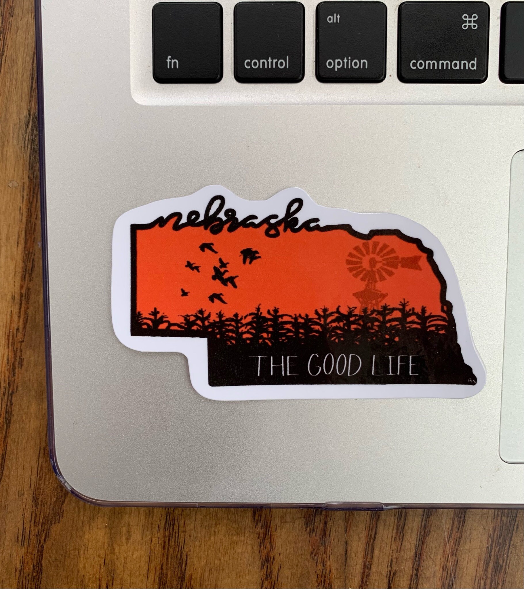 Nebraska Sticker - Red NE Sticker - Die Cut State Stickers - Dies Cut ...