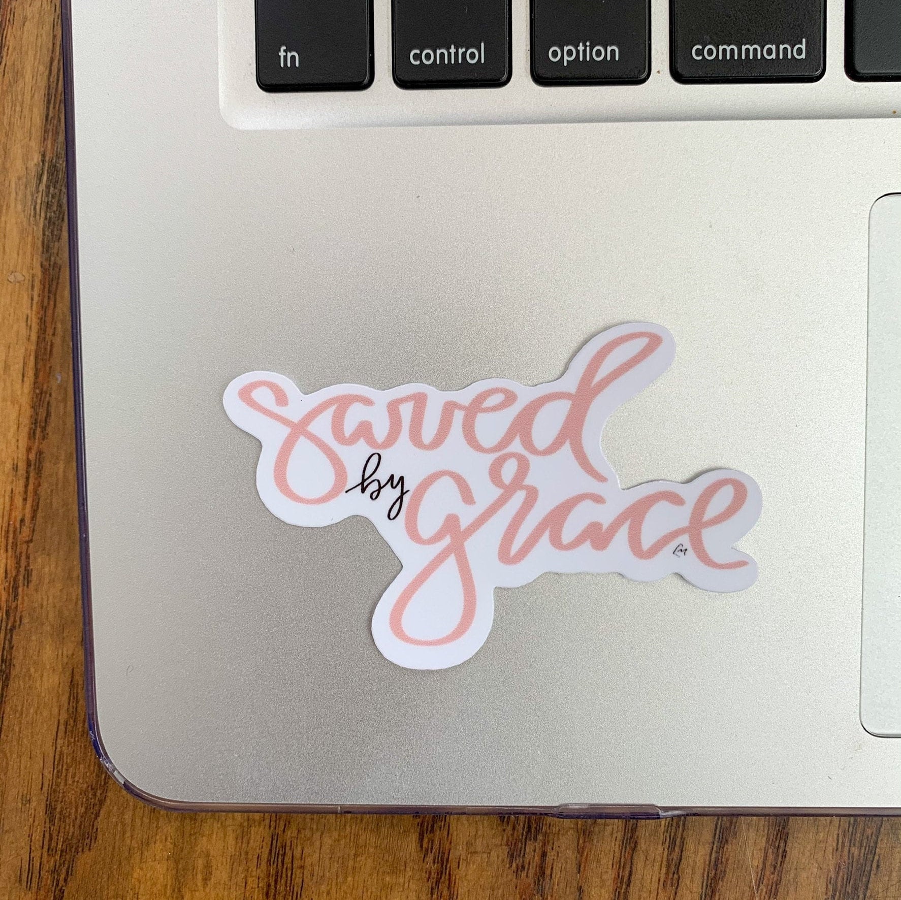 Saved By Grace Sticker Christian Sticker Cute | Etsy