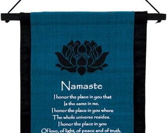 Namaste Banner - Etsy
