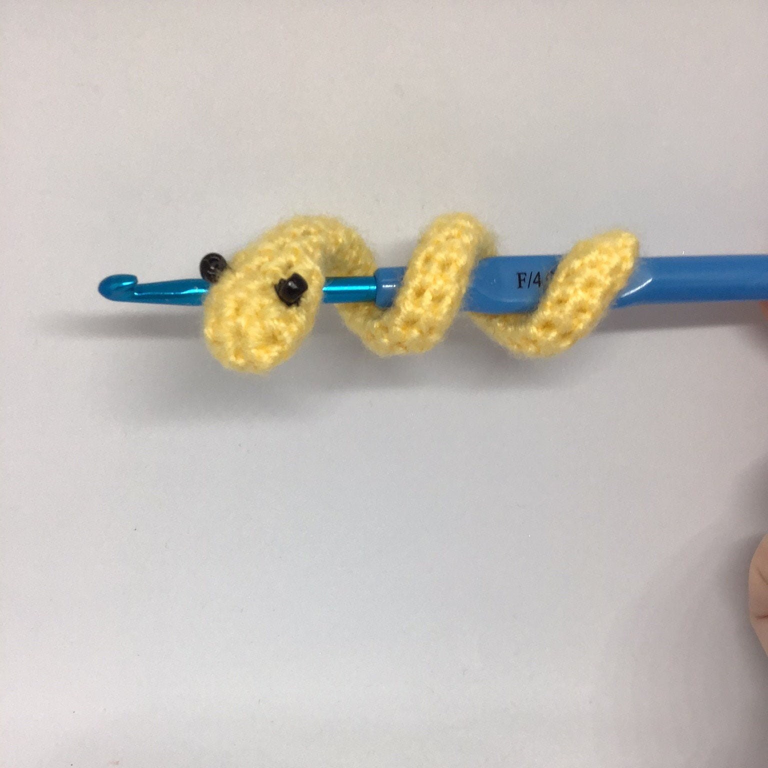 Tiny Posable Handmade Crochet Snake | Etsy