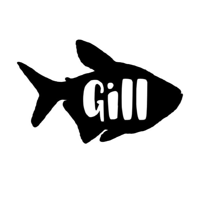 Customizable Name Tetra Glofish Fish Vinyl Decal READ | Etsy