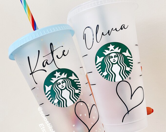 Personalized Starbucks Cup / Reusuable Starbucks Cup / Personalized ...