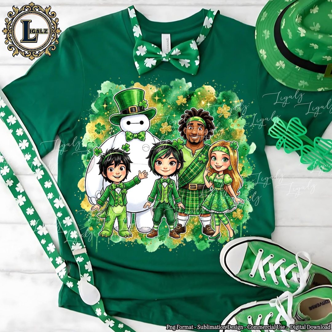 St Patrick's Day Superhero Friends PNG, Patrick Day Festival Shirt ...