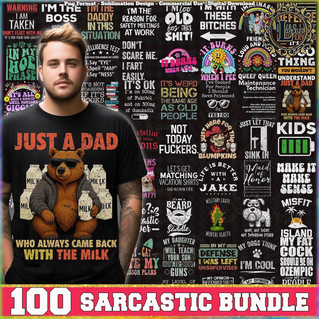 Sarcastic PNG Bundle, Sarcasm PNG Bundle, Funny Sarcastic, Funny Png ...