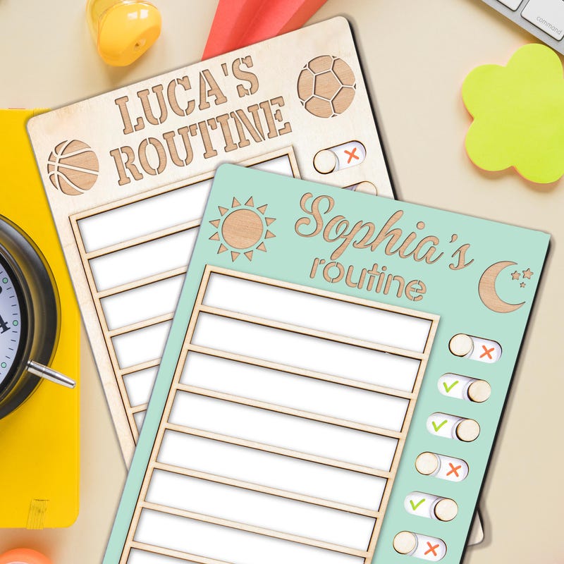 Routine Chart - Etsy