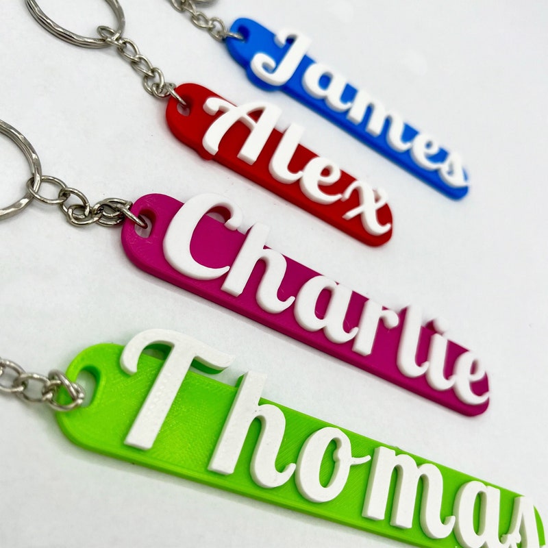 3d Printed Keychain - Etsy
