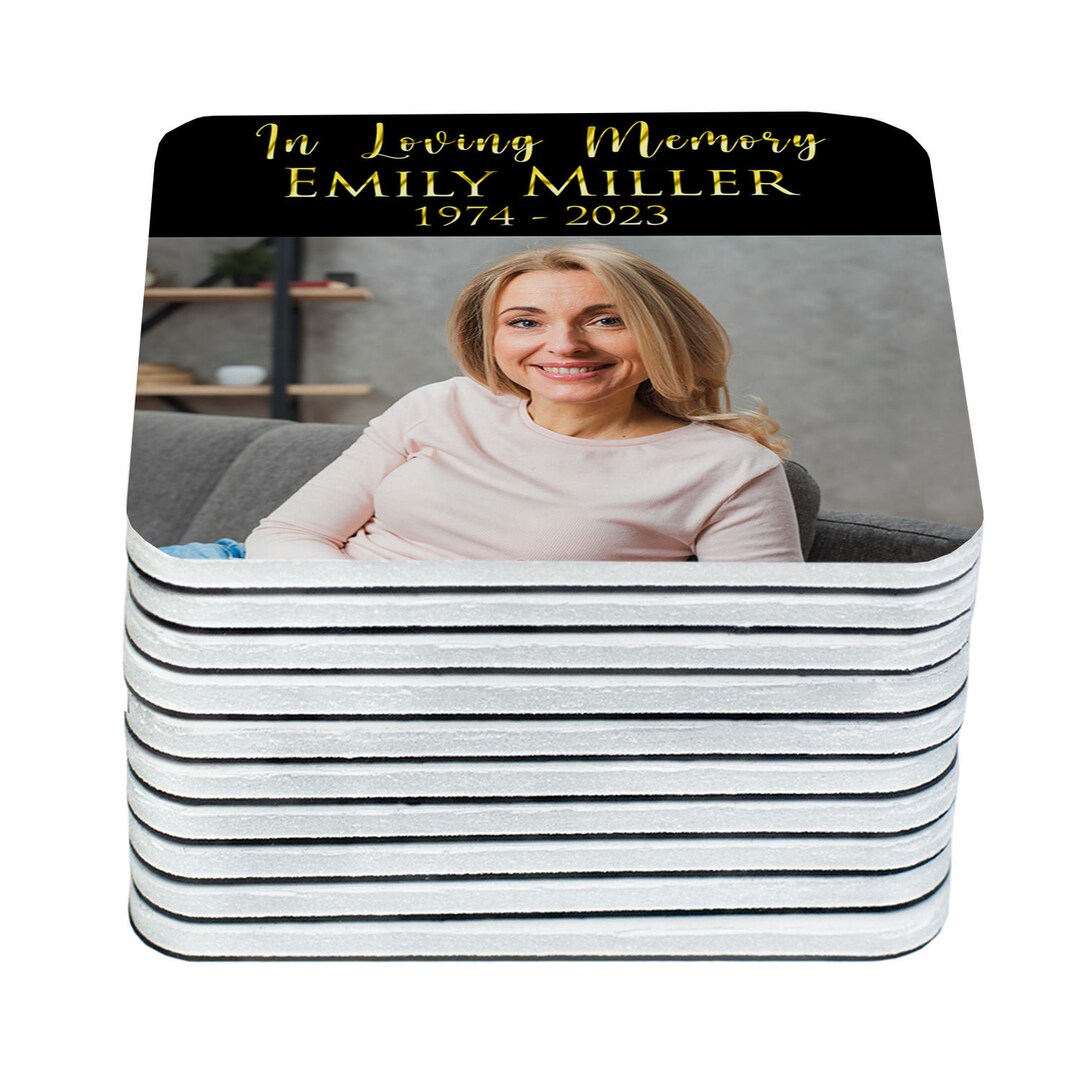 Celebration of Life Memorial Magnets in Loving Memory Magnets Loss ...