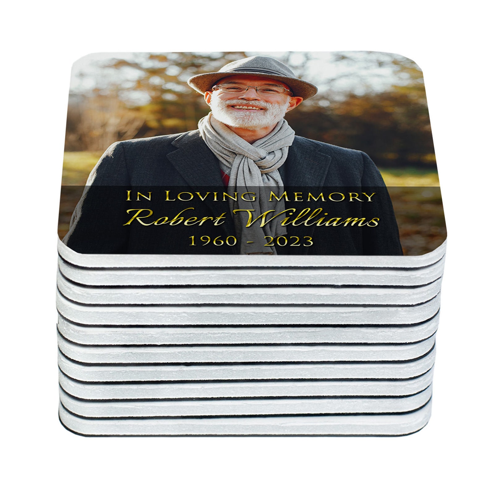 Memorial Magnets Favors Funeral in Loving Memory Loved One Gifts for ...
