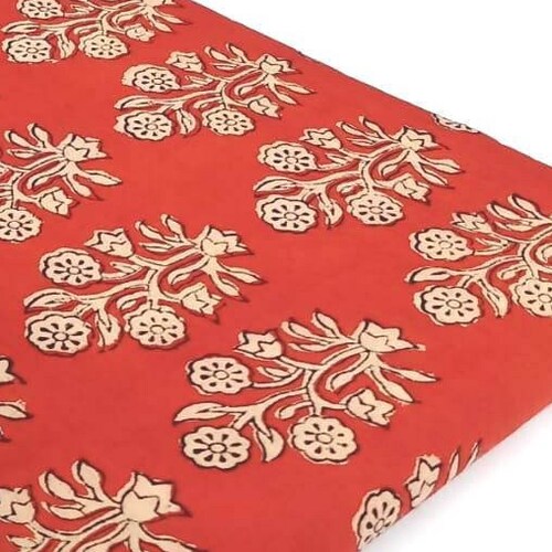 Sold by the Yard Indian Traditional Hand Block Print Cotton - Etsy