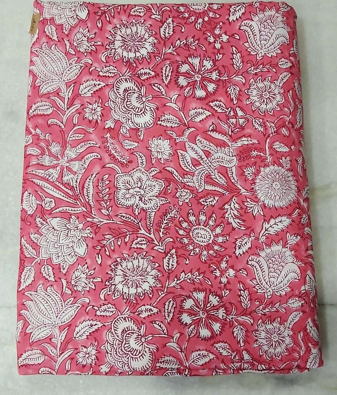 Pink Rayon Fabric,rayon Floral Print Fabric,by the Metre Fabric,dress ...