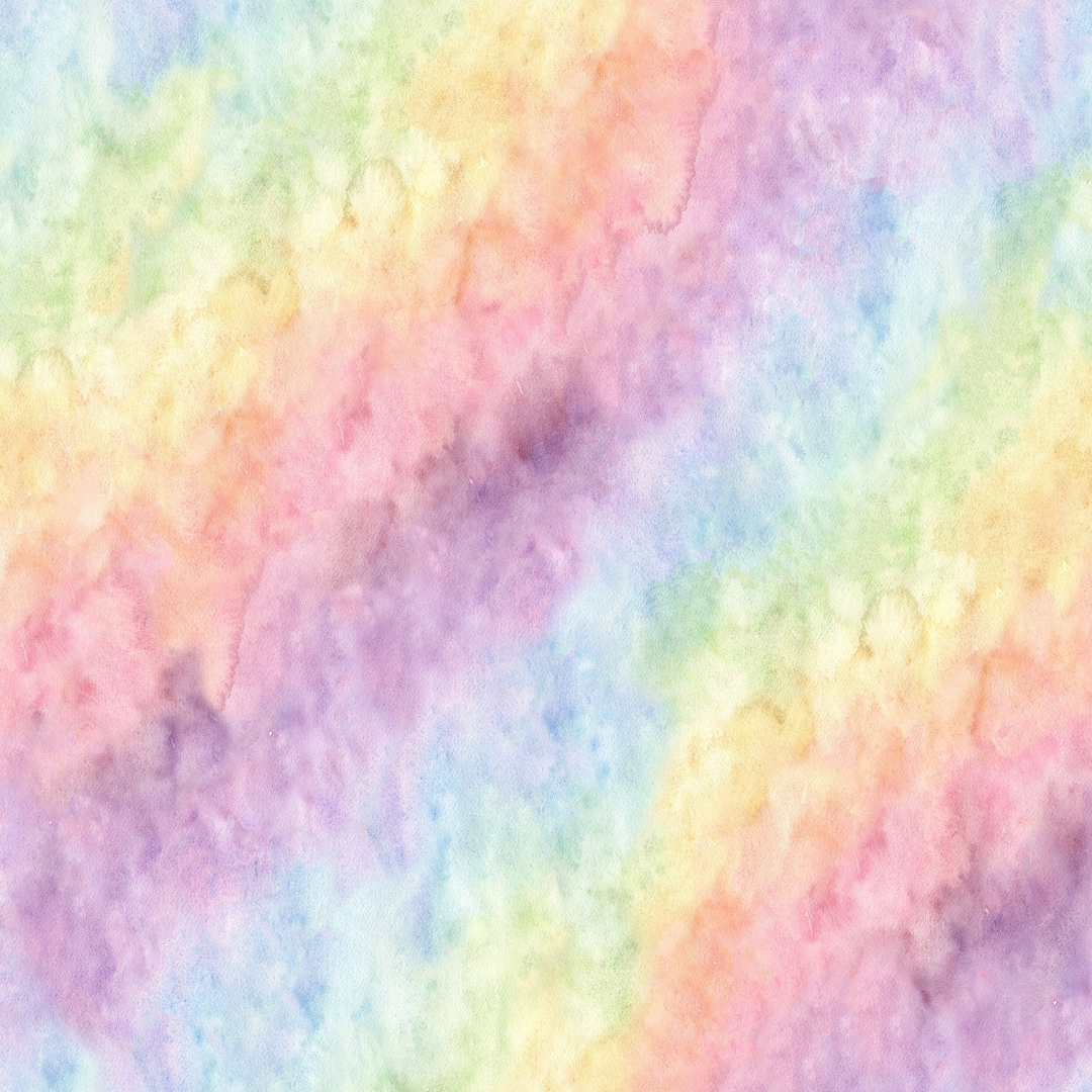 Ombre Rainbow Fabric, Fabric by the Yard, Pastel Rainbow Fabric ...