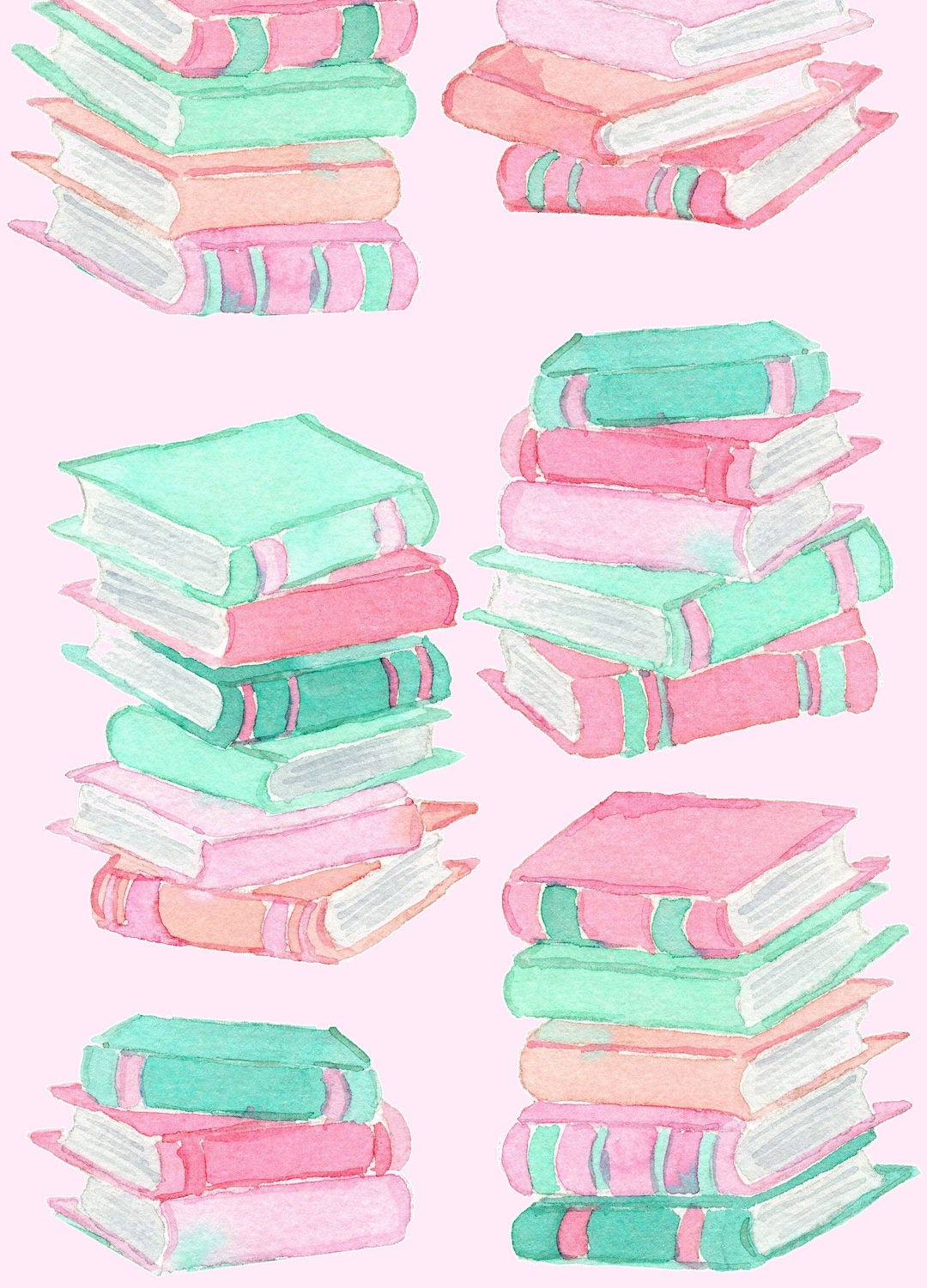 Book Fabric, Library Fabric, Fabric by the Yard, Back to School Fabric ...