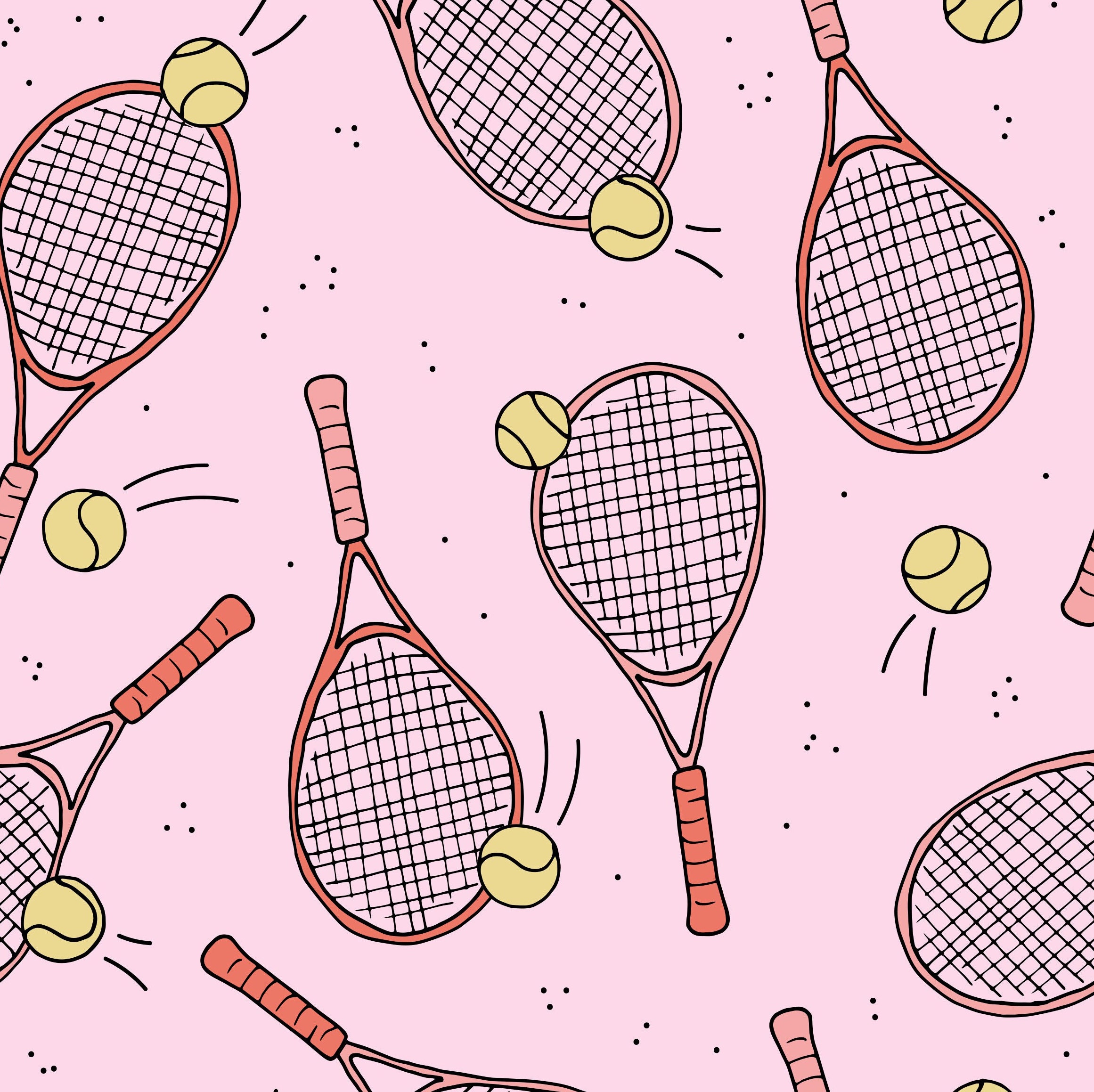Pink Tennis Rackets