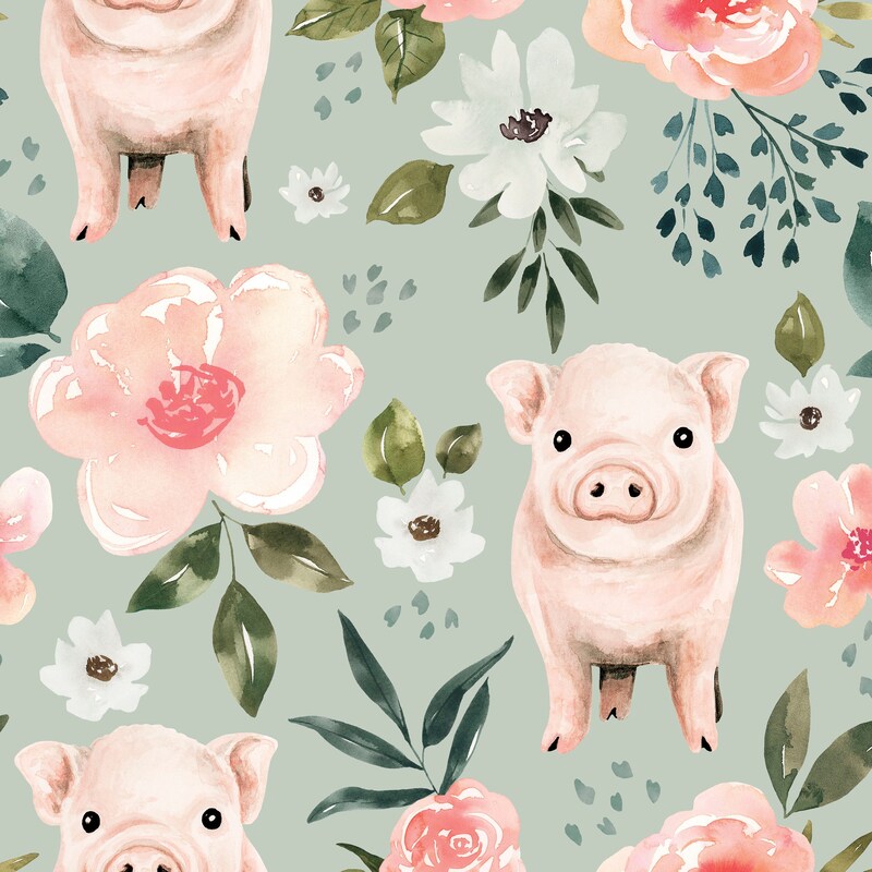 Pig Fabric - Etsy