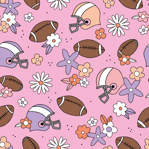 Pink Football - Etsy