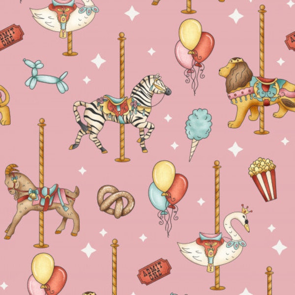 Carousel Fabric - Etsy