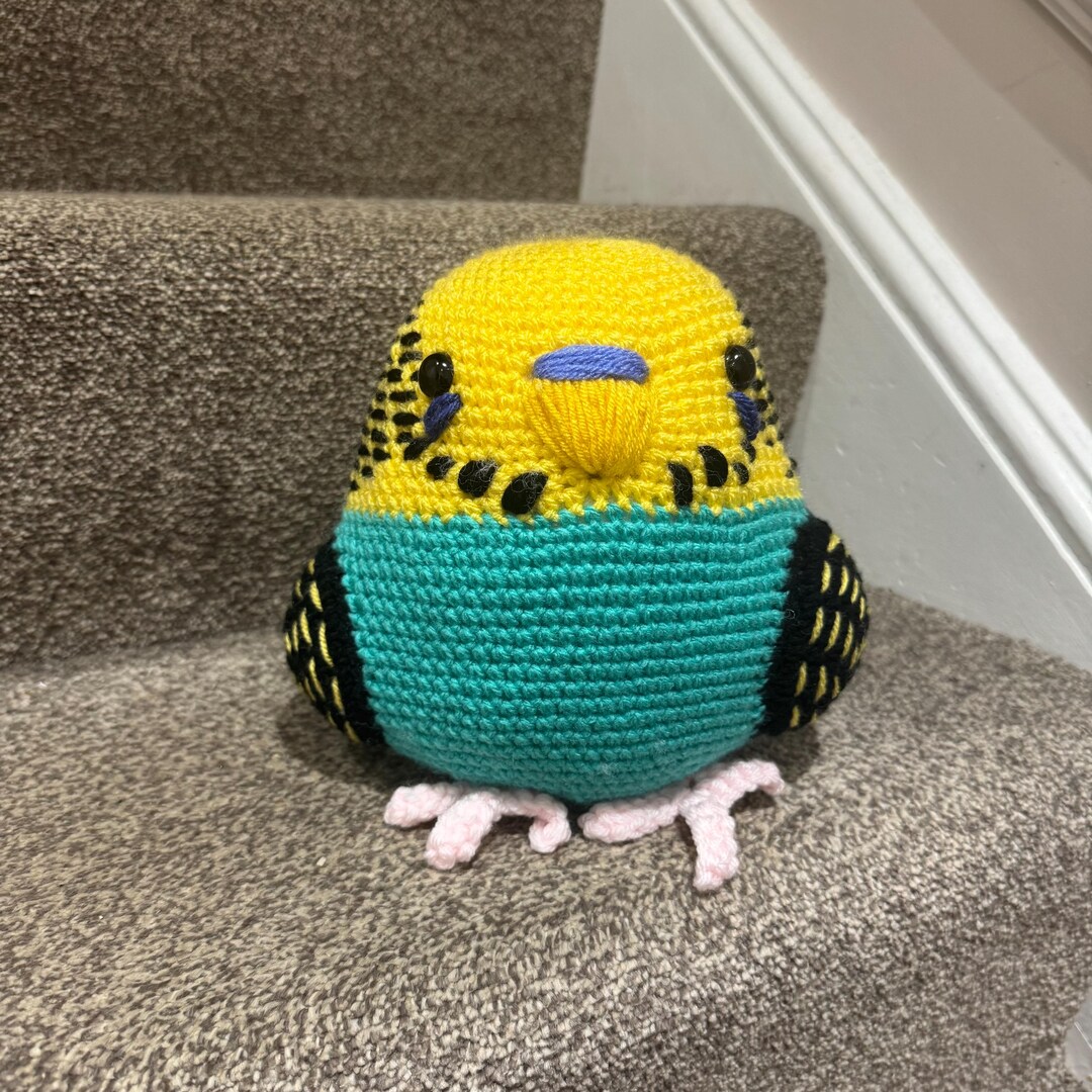 Personalised Amigurumi Bird/cockatiel/budgie/indian Ring Neck/parrot ...
