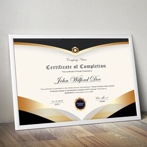 Free Word Certificate Template - Etsy