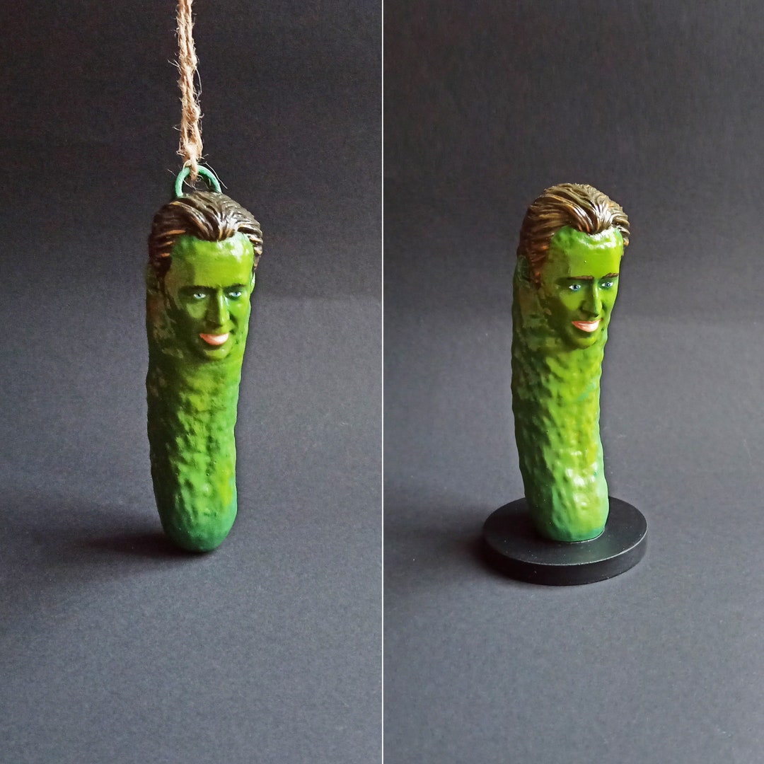 Picolas Cage Meme Nicolas Figure 3D Printing Painted - Etsy
