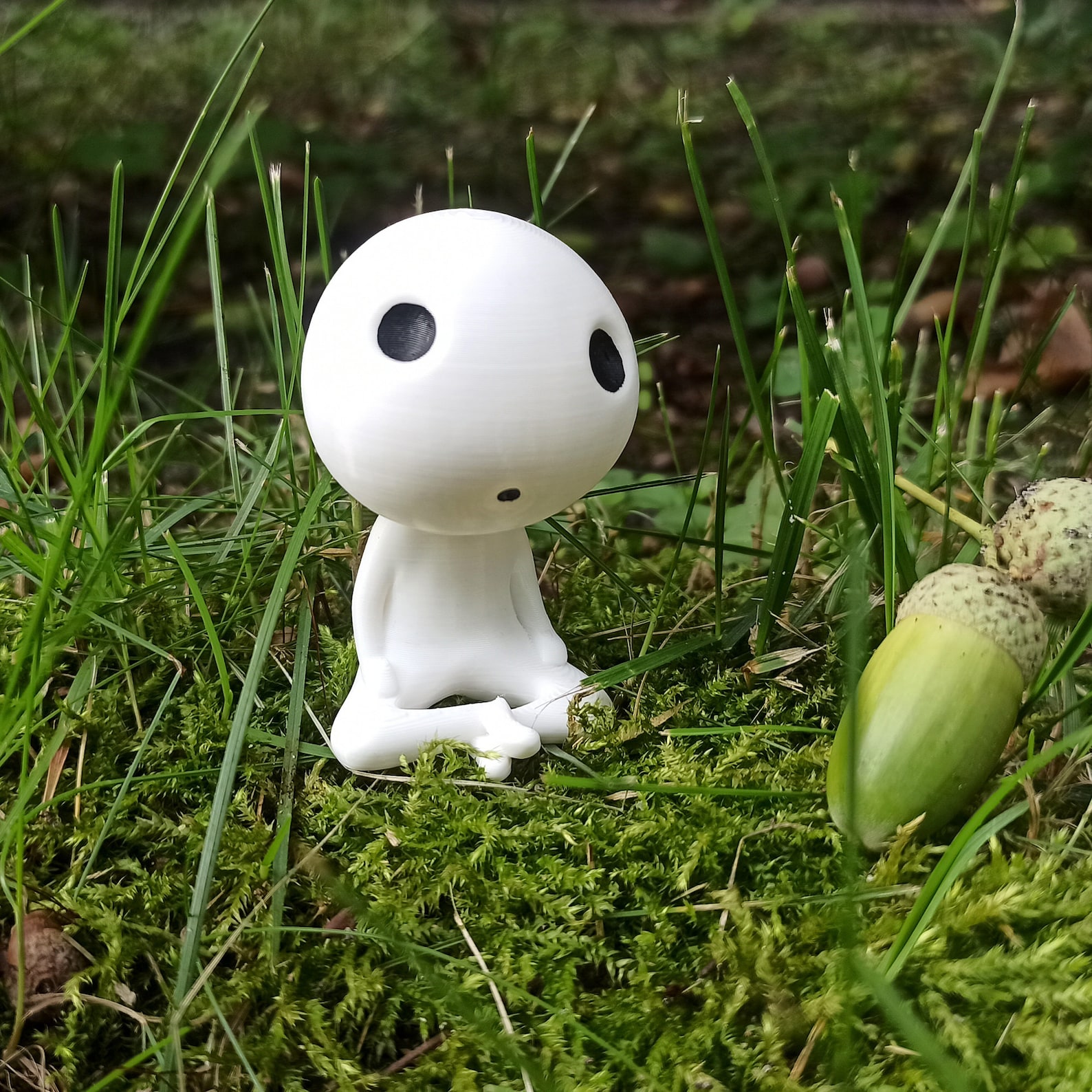 Set of 6 Tree Spirits Kodama Japanese Folklore Forest - Etsy