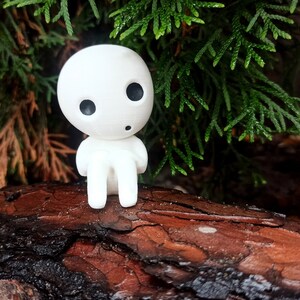 Set of 3 Tree Spirits - Kodama - Japanese Folklore - Forest Spirits ...