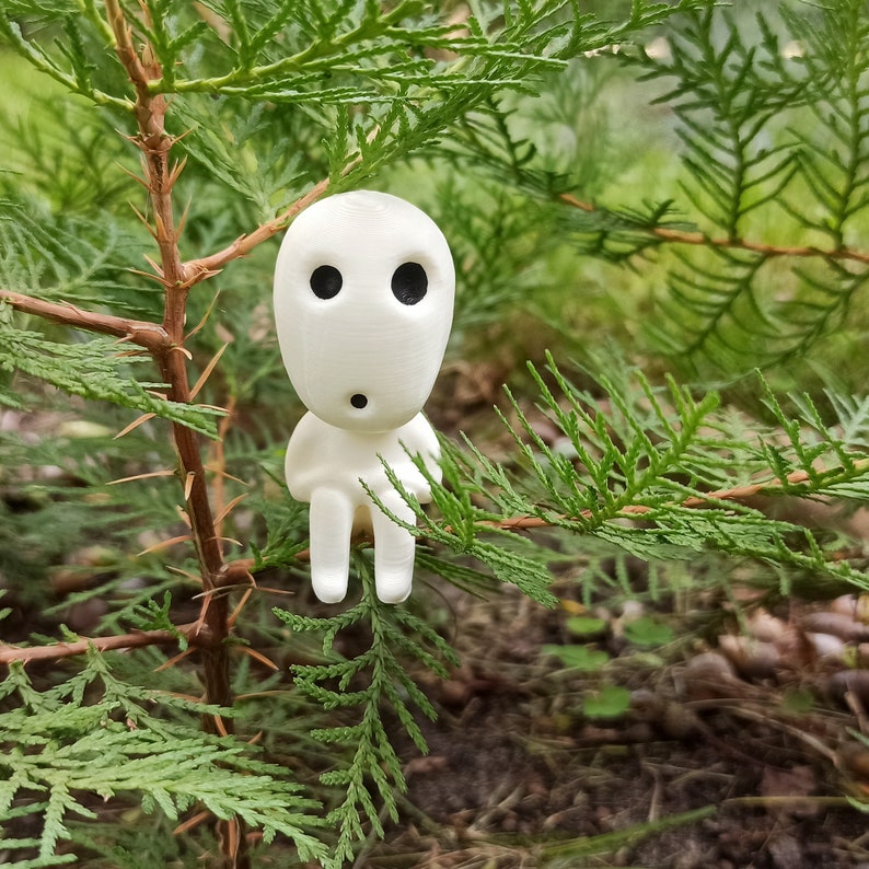 Set of 6 Tree Spirits Kodama Japanese Folklore Forest - Etsy