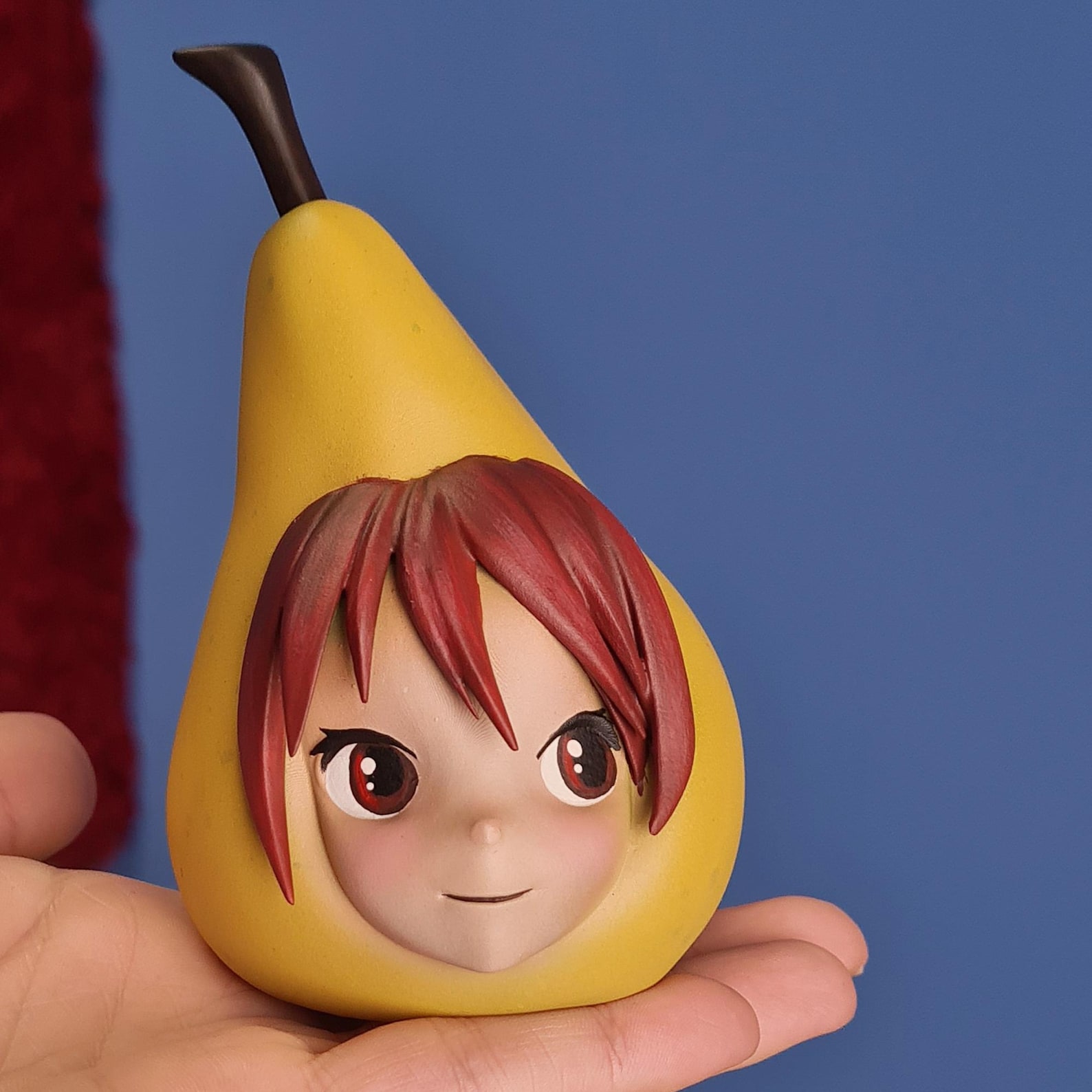 Teto Pear - Kasane Pearto - Pearmera - 10 Cm (4") Resin Figure - Etsy