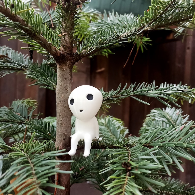 Set of 3 Tree Spirits Kodama Japanese Folklore Forest - Etsy