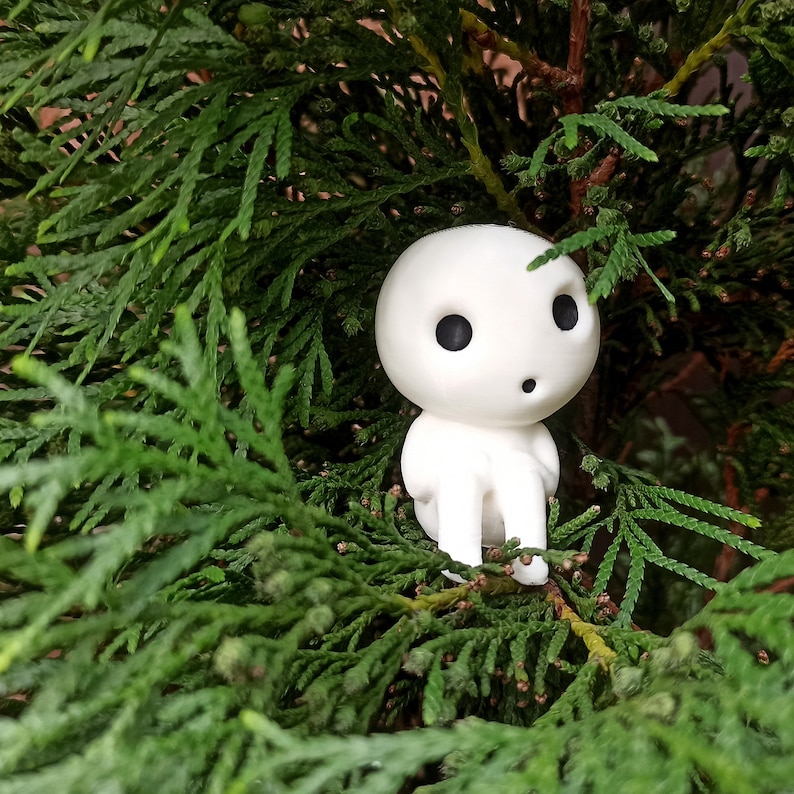 Set of 6 Tree Spirits Kodama Japanese Folklore Forest - Etsy