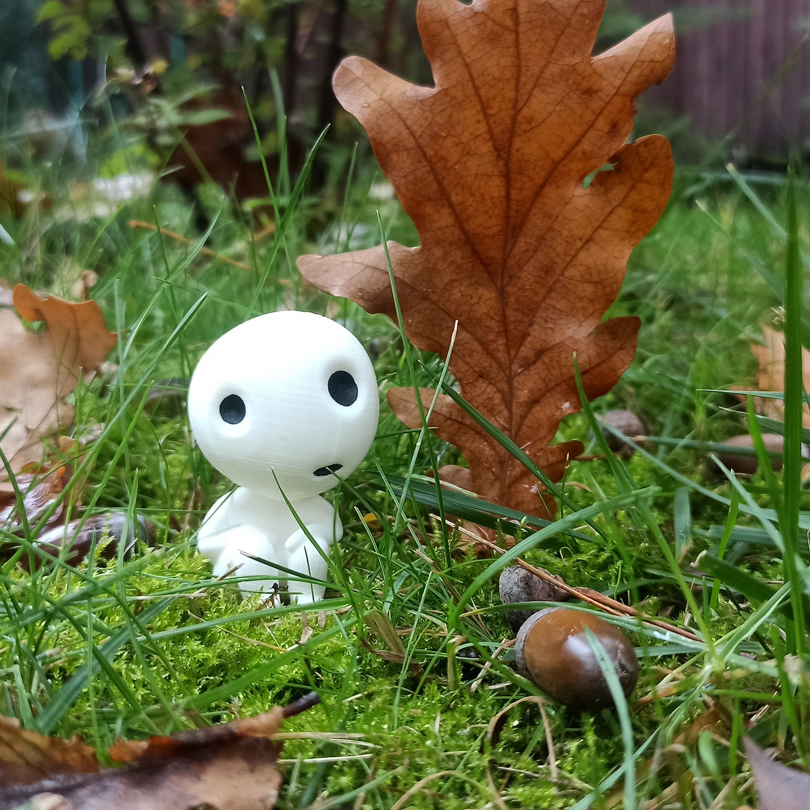 Set of 3 Tree Spirits Kodama Japanese Folklore Forest - Etsy