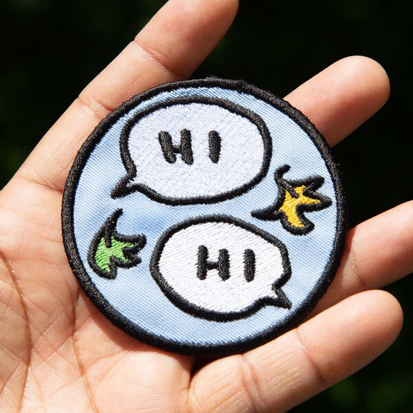 Speech Bubble Patch - Etsy