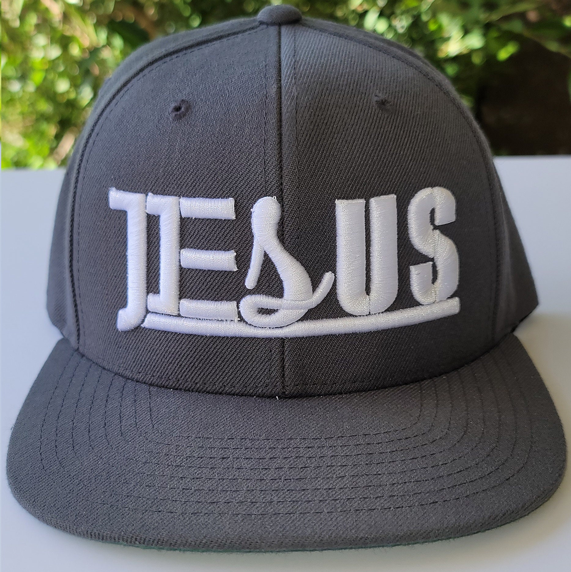 Jesus 3d Puff Embroidery Snapback Christian Hat | Etsy