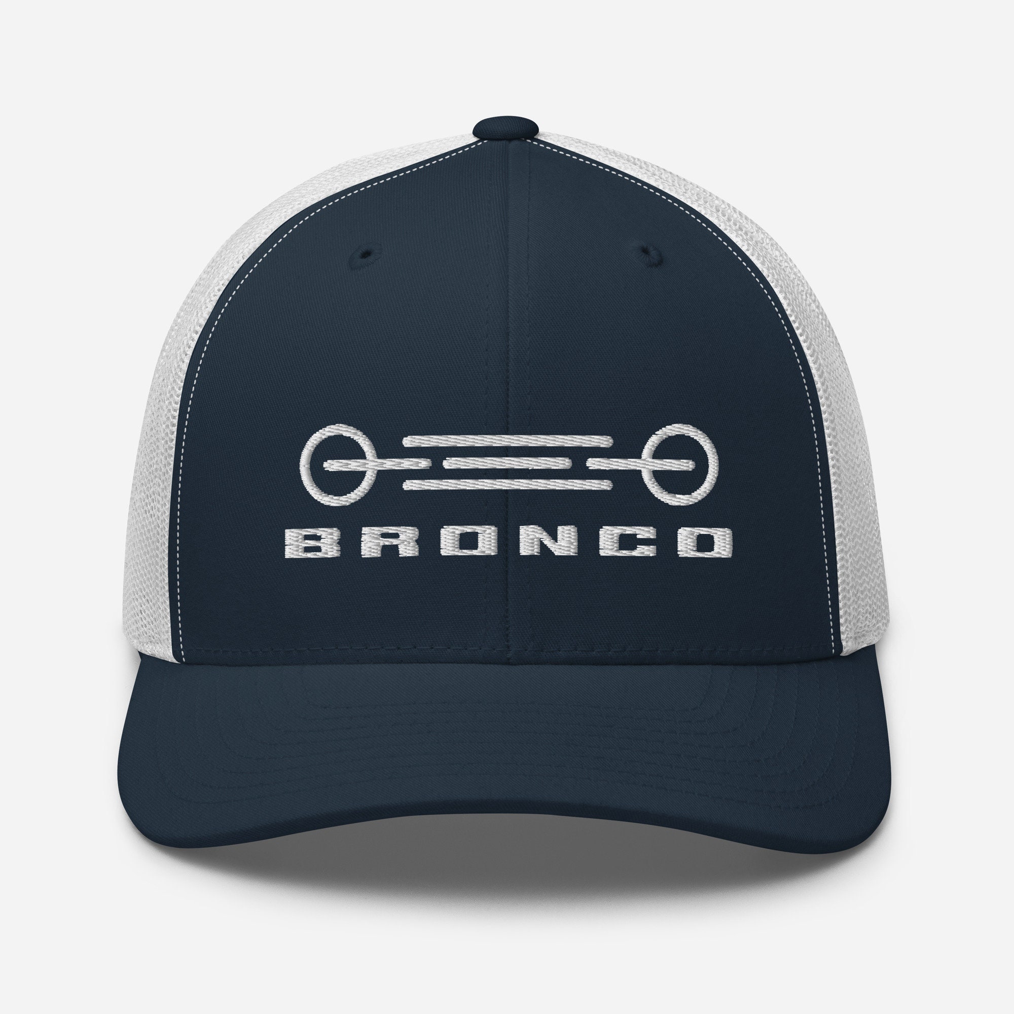 Ford Bronco Embroidered Trucker Cap Tough Hat - Etsy