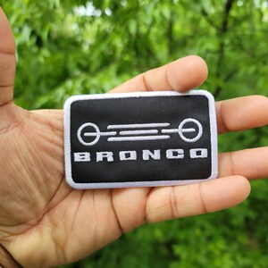Ford Bronco Embroidered 3.5x2.25 Patches, Trucking, Ford Tough, Hat Patch, Bag Patch, Jacket ...