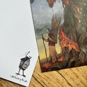 5 Art Cards Set , Folk Tales Collection, Fairy Tales Postcards - Etsy