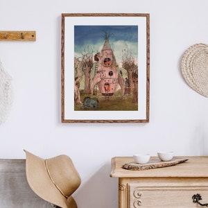 Fairy Tale Rocket Giclée Print: Folktale Art - Etsy
