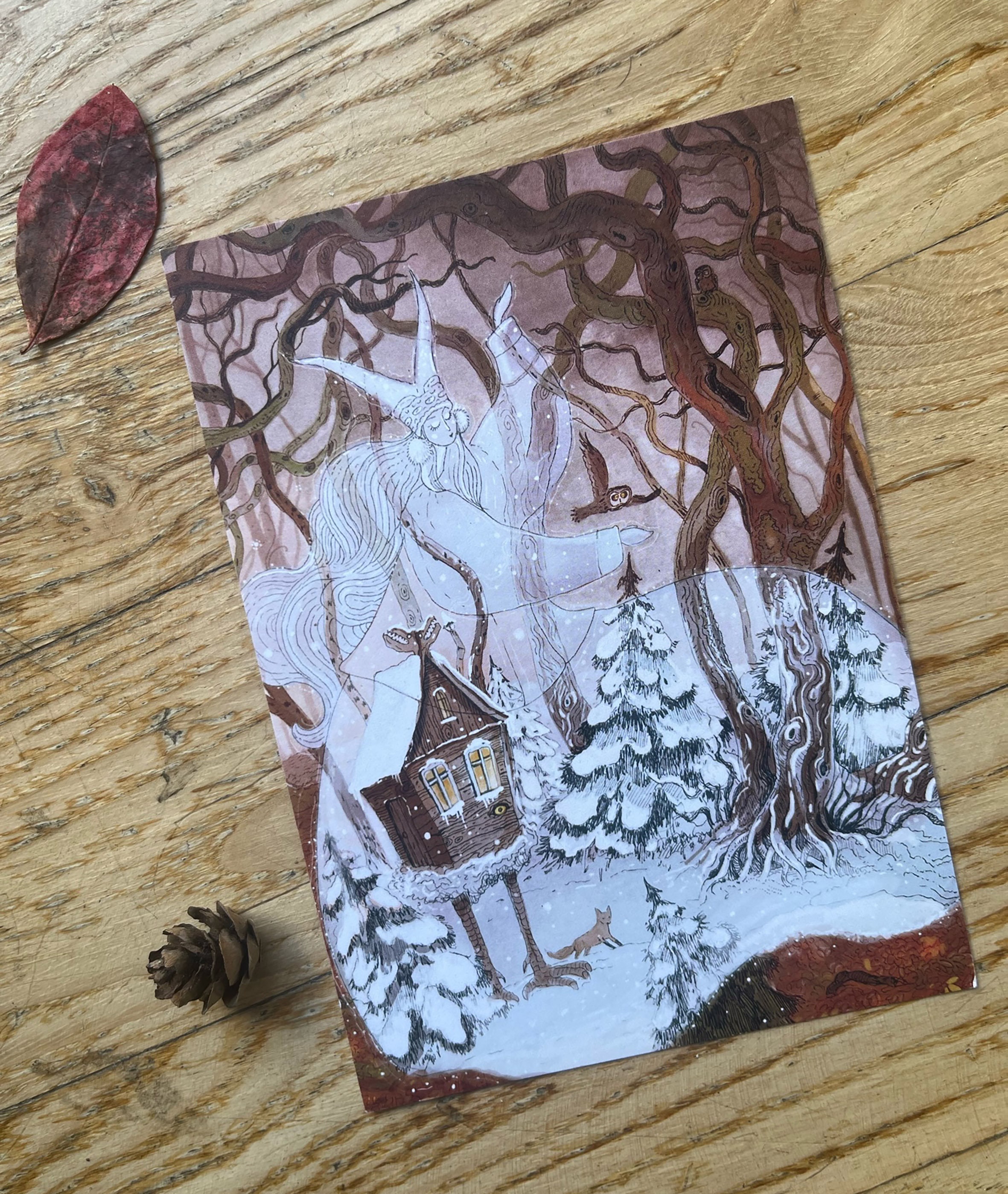 5 Art Cards Set , Folk Tales Collection, Fairy Tales Postcards - Etsy