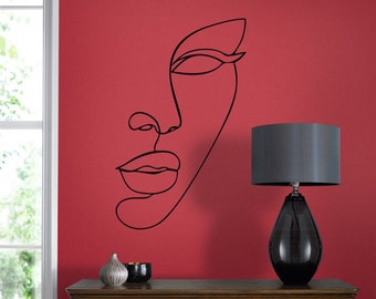 Metal Face Wall Art | Etsy