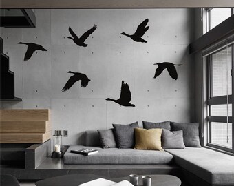 Metal Geese Wall Decor | Etsy