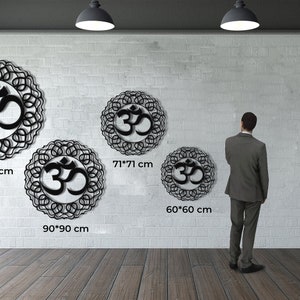 Metal Wall Decor Gold Om Decor Namaste Décor OM Wall Art - Etsy