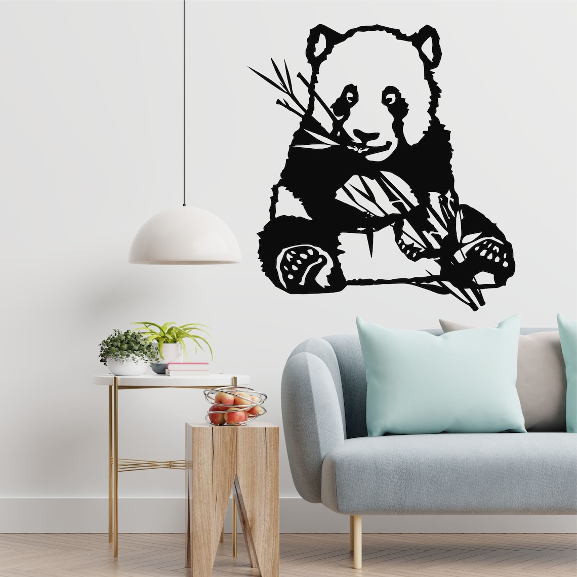 Metal Wall Decor Panda Wall Art Panda Bear Decoration - Etsy