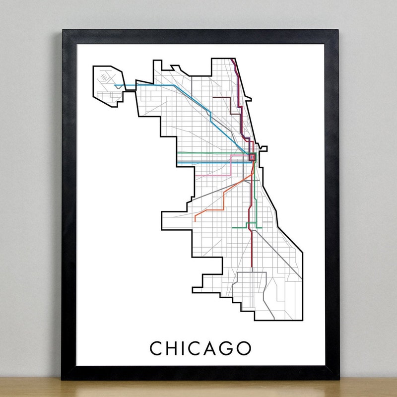 Chicago Print Download - Etsy