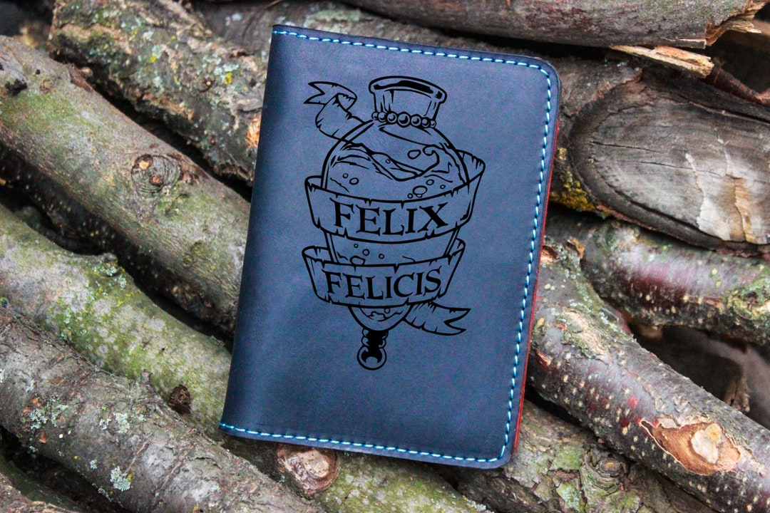 Felix Felicis Leather Pasport Wallet, Wizard Passport Cover With ...