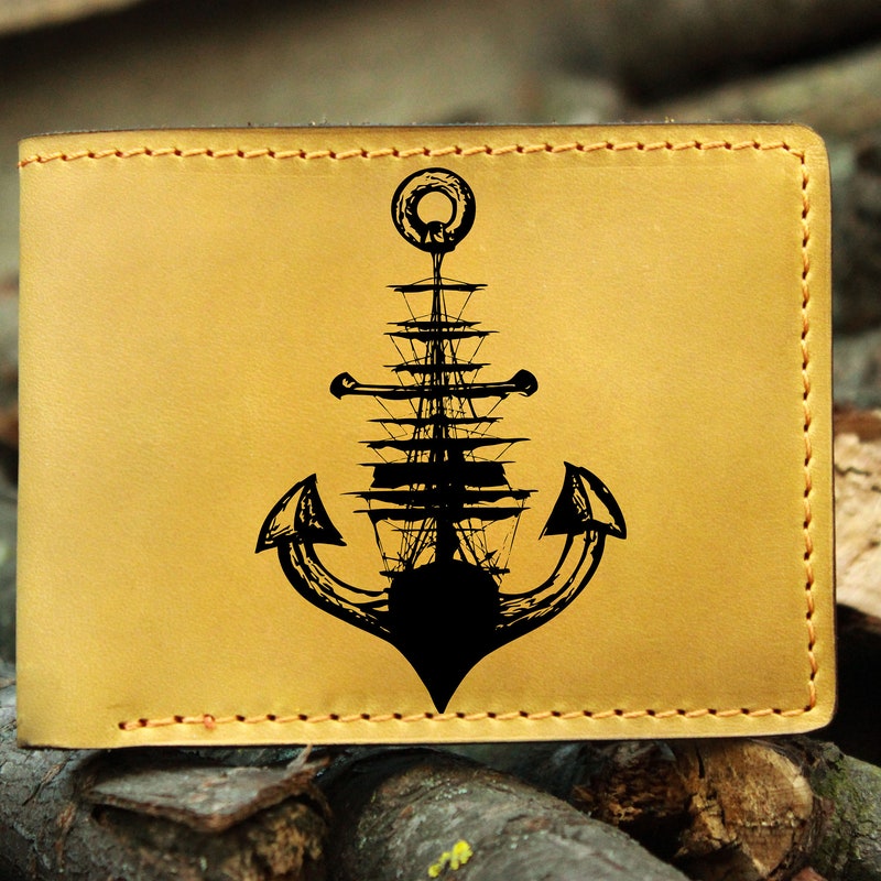 Nautical Wallet - Etsy