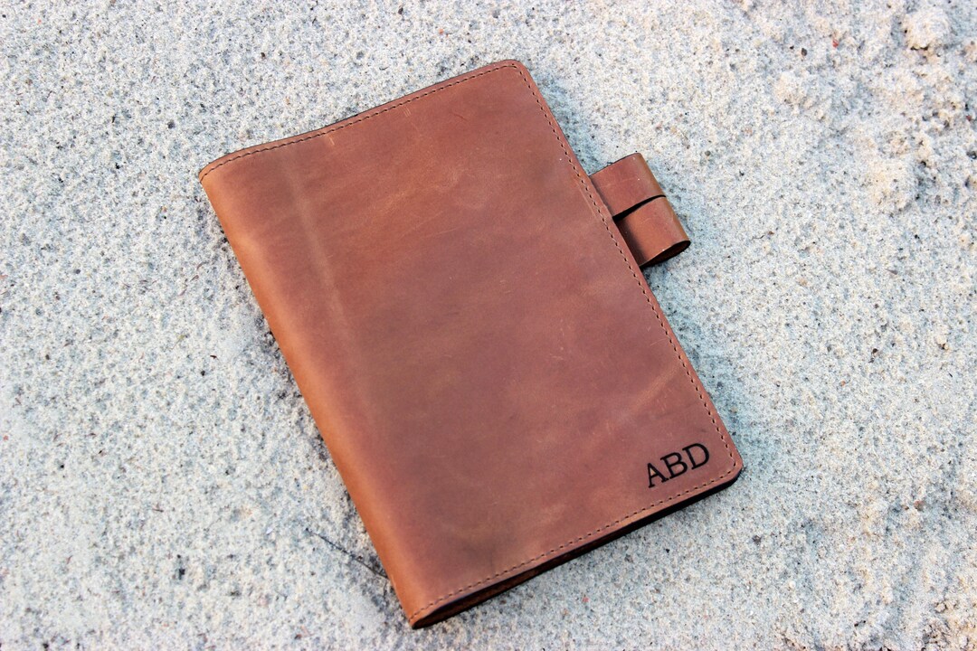 Leather Notebook Cover, Handmade to Fit Your Notebook, Which You Can ...