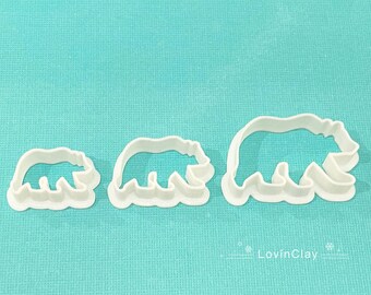 Polar Bear Clay Cutter - Etsy