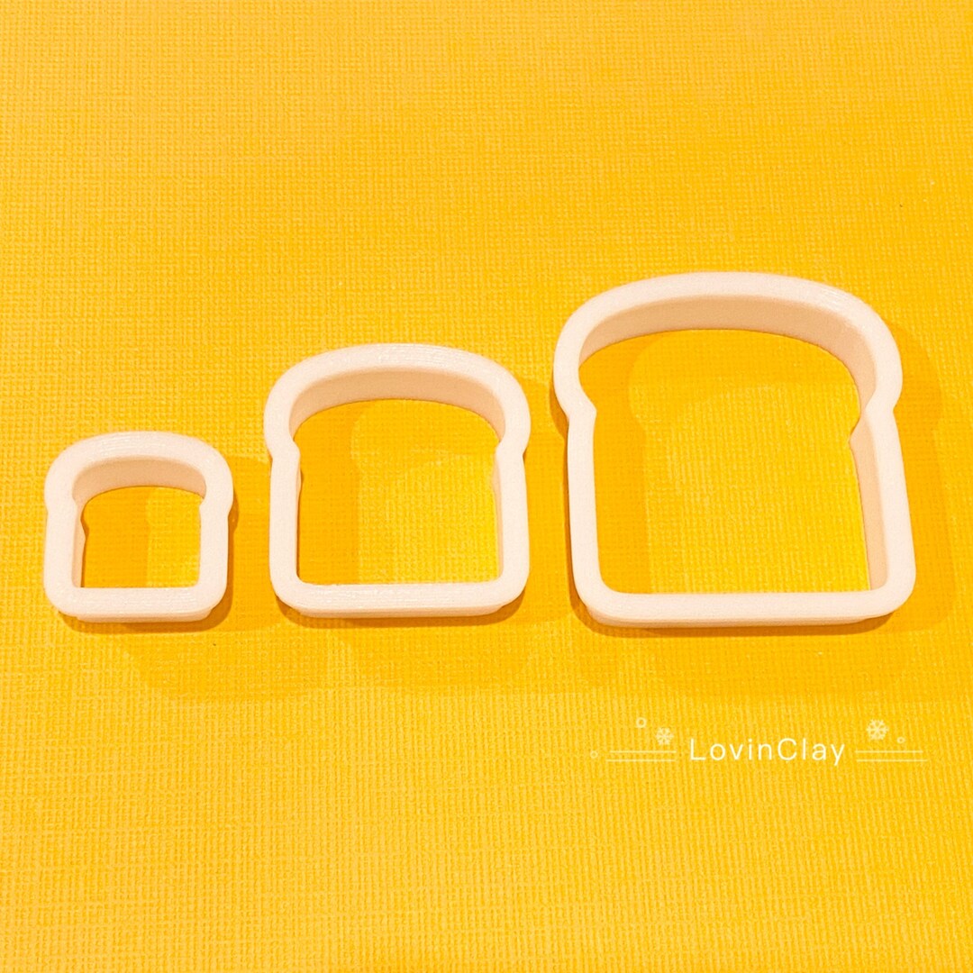 Toast Bread Polymer Clay Cutter - Etsy