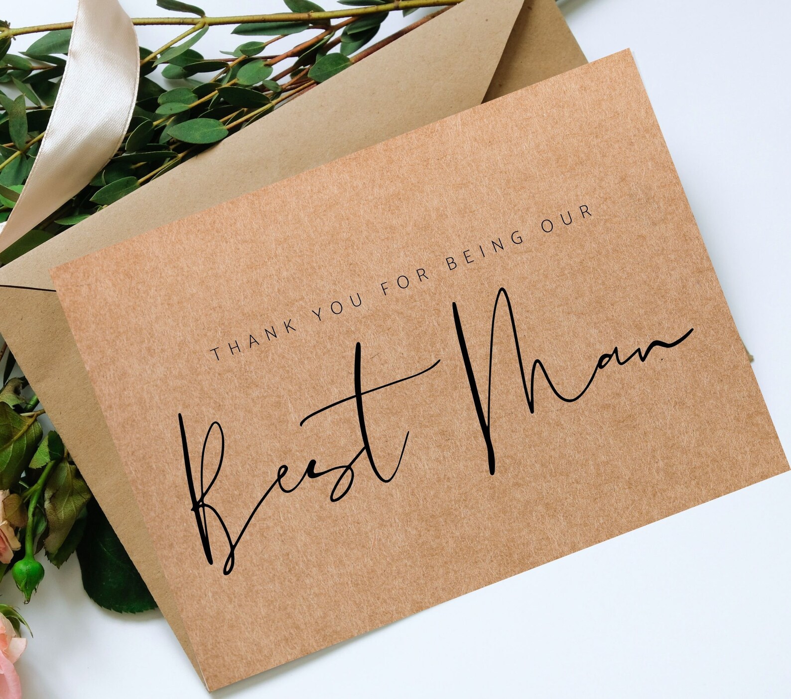 Best Man Thank You for Being My Best Man Card Best Man - Etsy UK